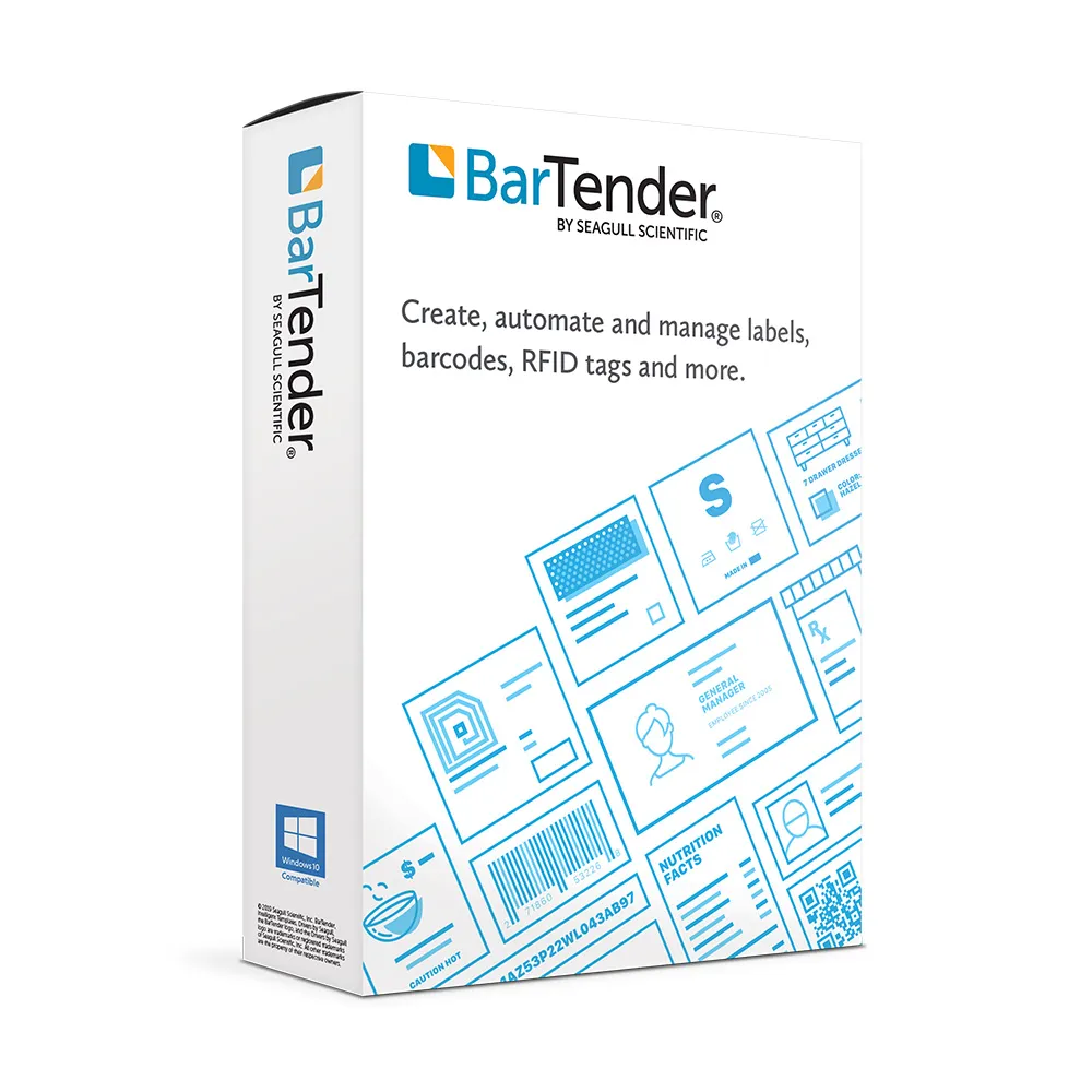 BarTender - Design & print labels, barcodes, RFID.